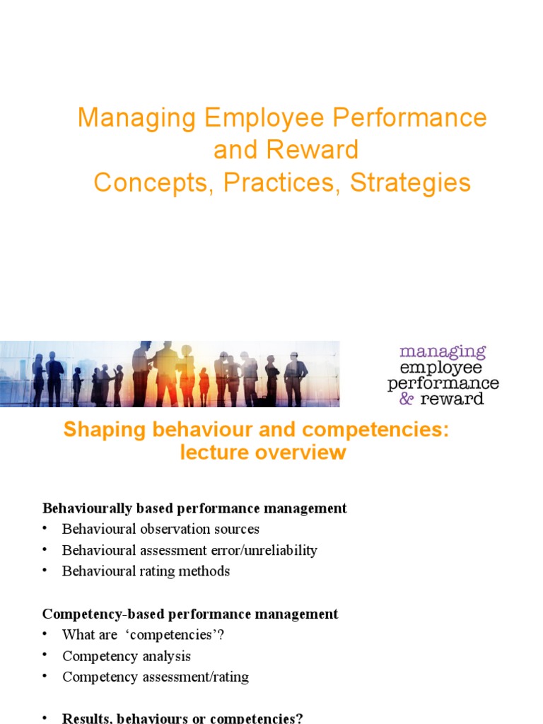 Competencies and Employee Performance | PDF | Competence (Human ...