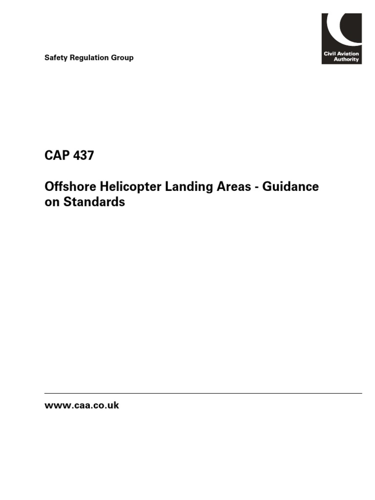 UK CAA Cap 437 | Download Free PDF | Aviation | Nature