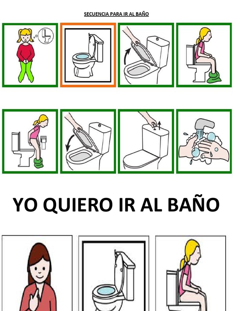Secuencia para Ir Al Baño | PDF