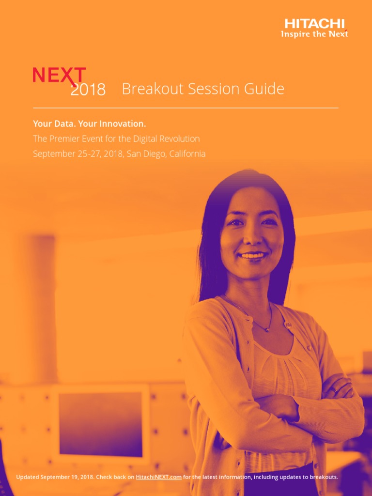 Breakout Session Guide: Your Data. Your Innovation | PDF | Analytics ...