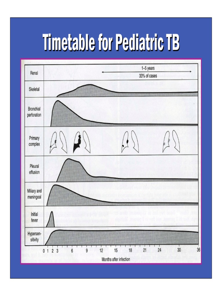 Pediatric TB Timetable Overview | PDF