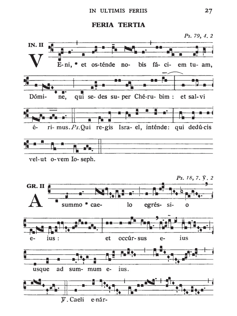 GRADUALE ROMANUM - Tempus Adventus pt4 | PDF