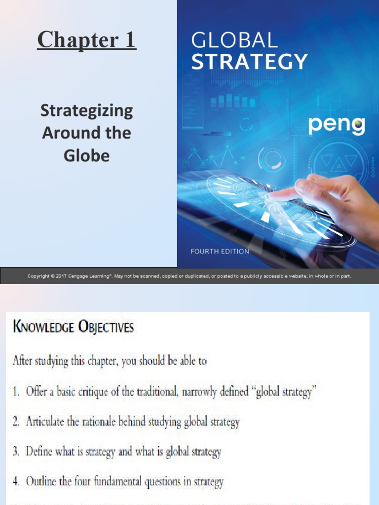 Ch01-Strategizing Around The Globe-Global Strategy | PDF ...