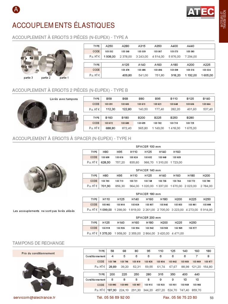 Accouplements Moteurs | PDF | Mécanique | Cinématique