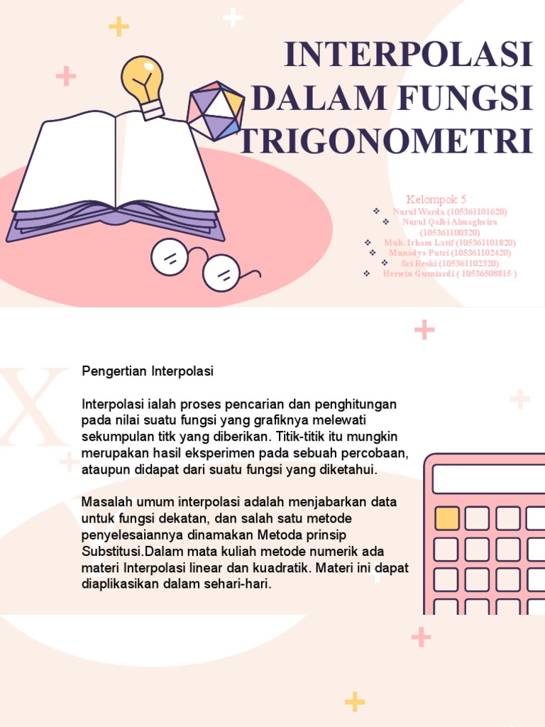 Interpolasi Linear Kelompok 5 | PDF