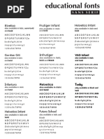 Learninglings Font Family Download For Desktop & WebFont | PDF ...