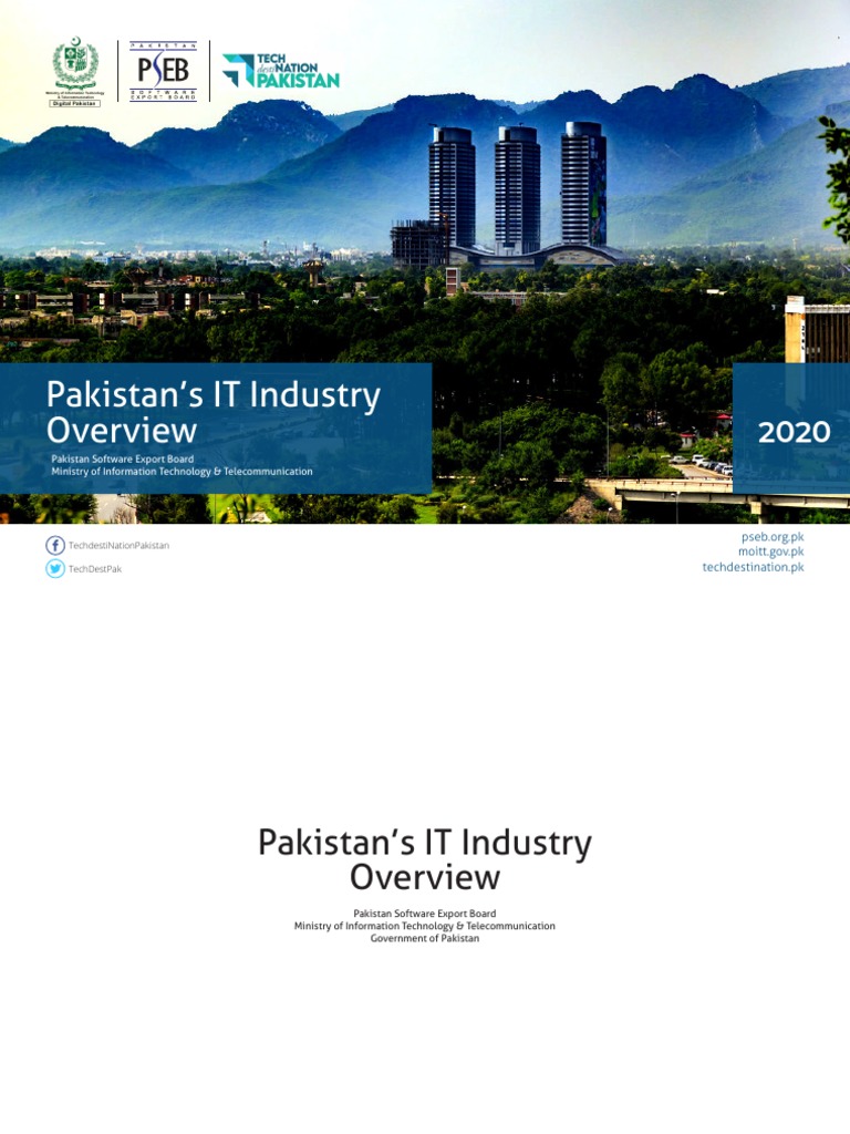 Pakistan's IT Industry: Pakistan Software Export Board Ministry of ...
