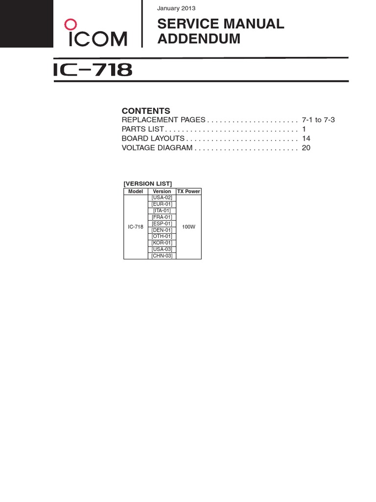 IC-718 Mosfet | PDF | Routes | Bus Transport