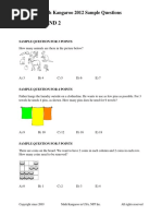 Math Kangaroo Practice Problems (Grades 1-8) | PDF | Geometry ...