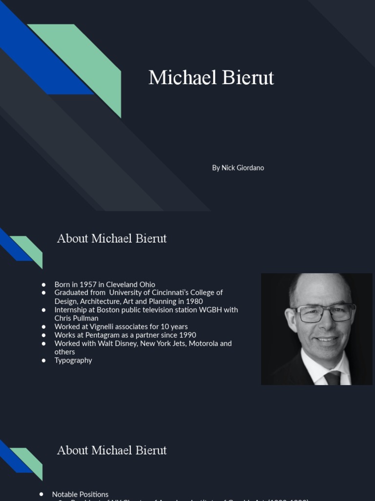 Michael Bierut | PDF | Design