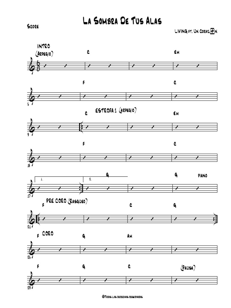 La Sombra de Tus Alas - Living | PDF