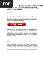 Call of Duty CD KEYS | PDF | Microsoft | Microsoft Windows