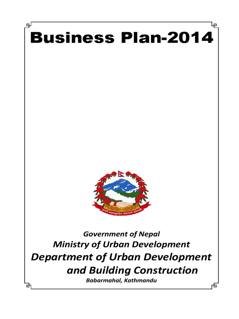 Bussiness Plan of DUDBC | PDF | Goal | Apartment