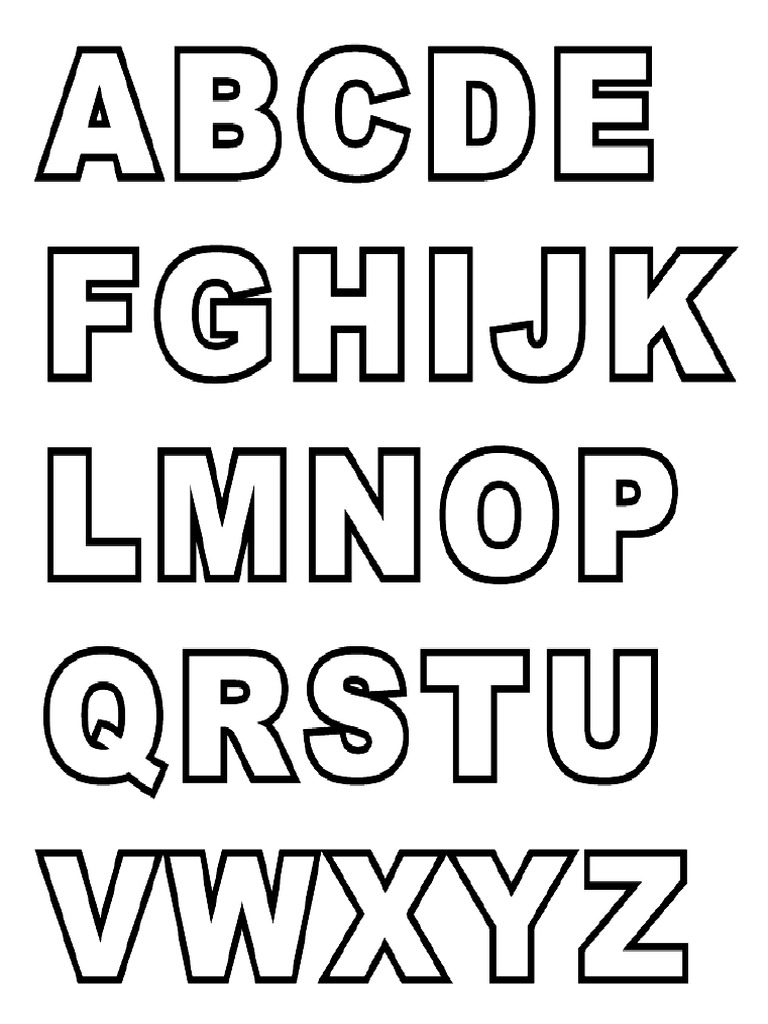 Huruf Abjad A-Z | PDF