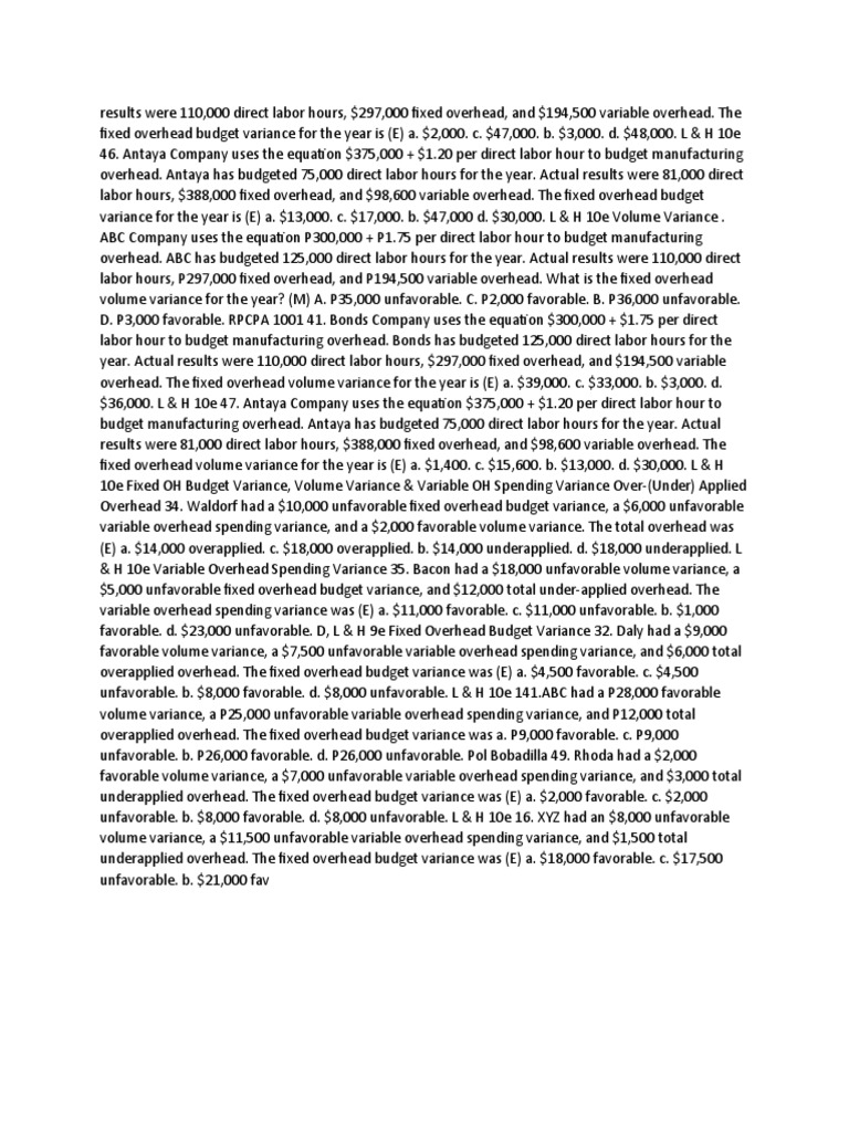 M5 Pdf Management Accounting Economies