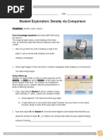 DensityWaterSE Key | PDF | Density | Buoyancy