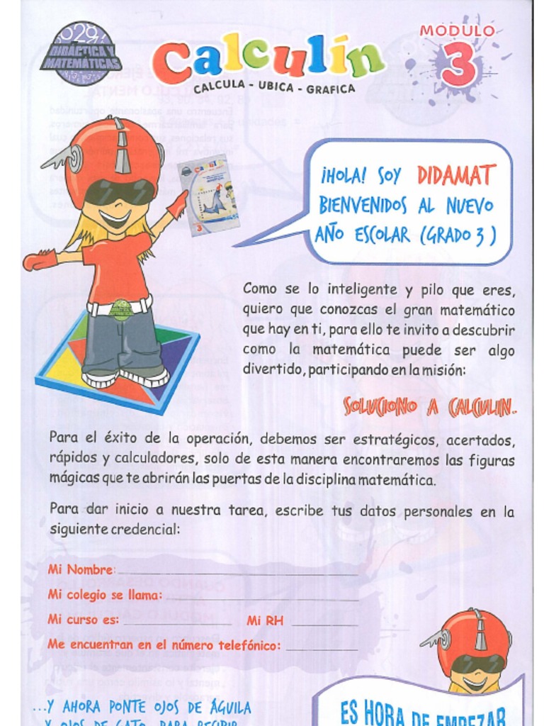 Calculin Modulo 3 Modificado | PDF