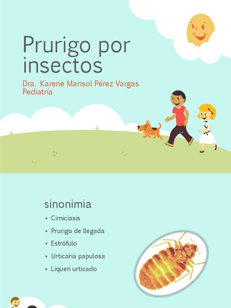 Prurigoporinsectos 160621231818 | PDF | Condiciones cutáneas | Especialidades Medicas