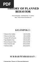 Teori Tra Dan TPB | PDF | Sains & Matematika