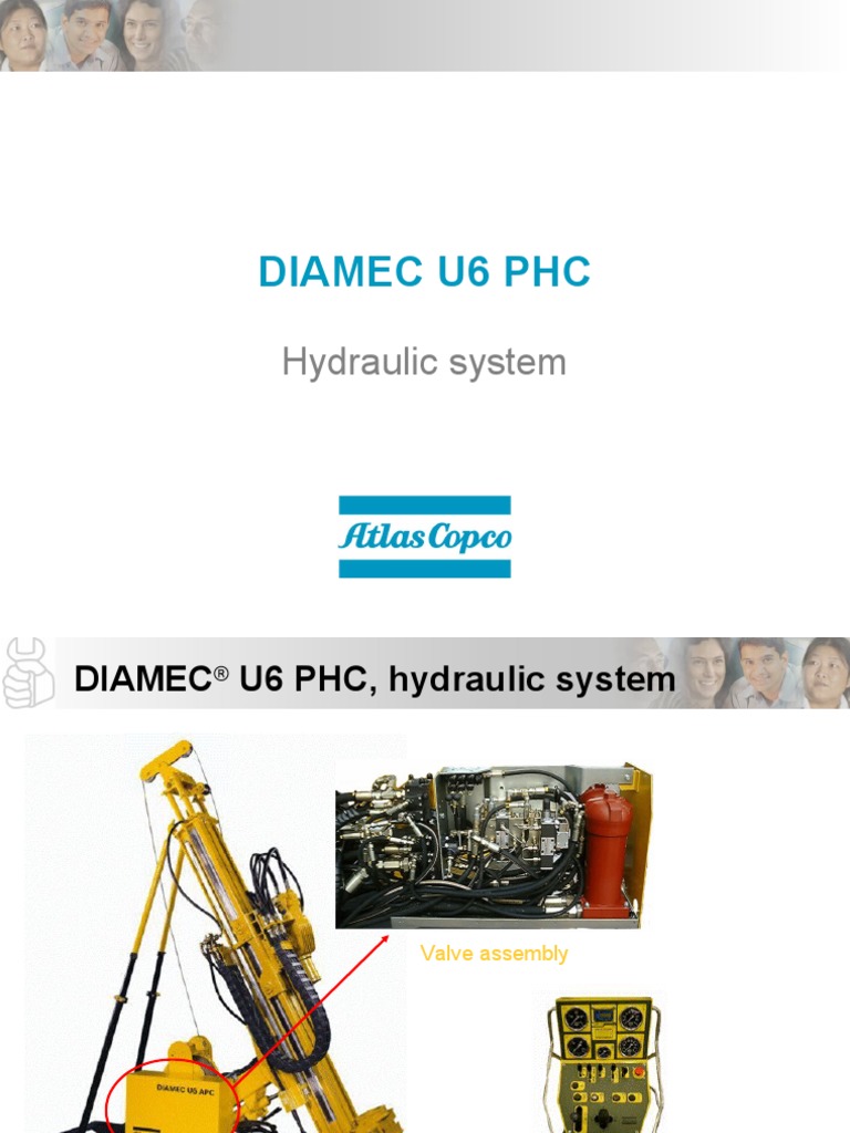 Diamec U6 PHC Hydraulic System | PDF | Valve | Pump