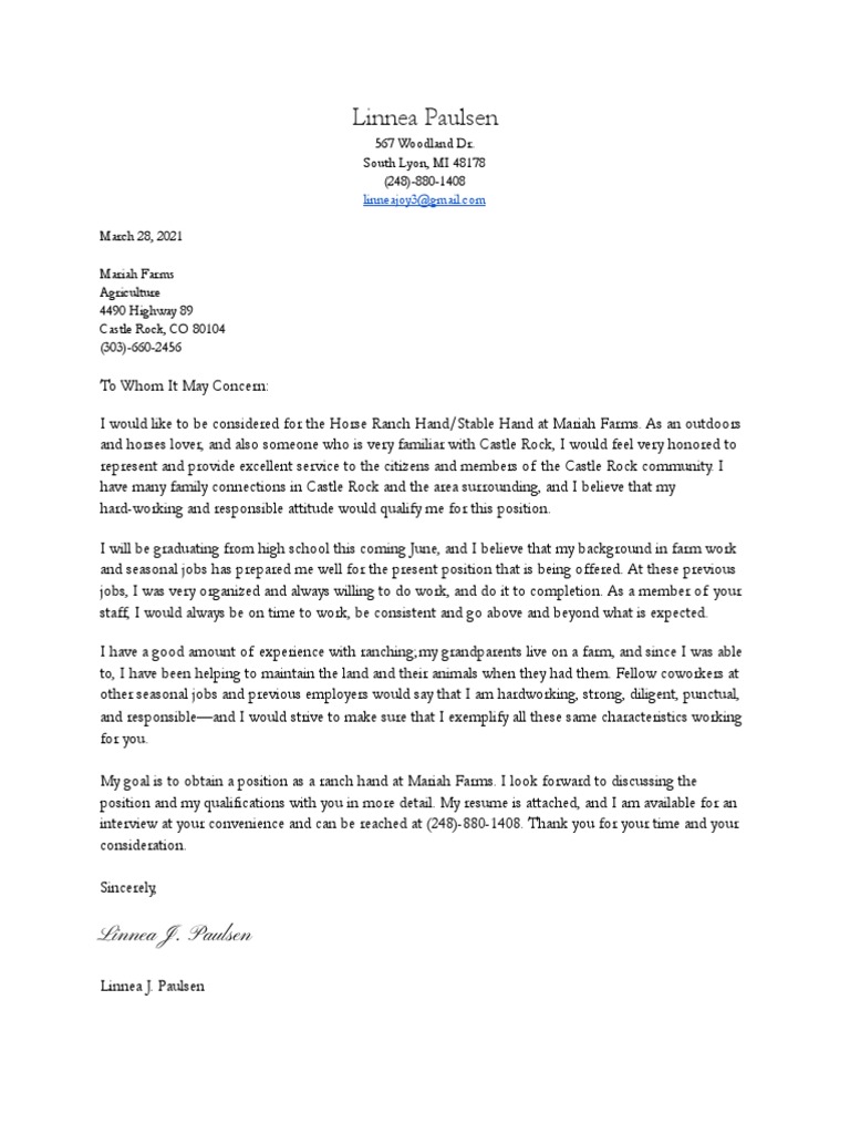 Linnea Paulsen | PDF