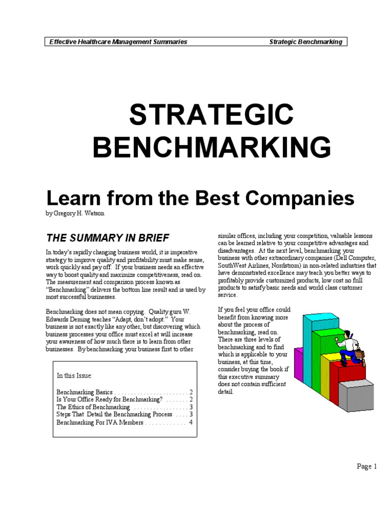 Benchmarking Your Business for Excellence: Understanding the Strategic ...