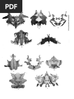 Protocolo de Localizacion Rorschach | PDF