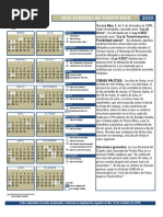 Días Feriados en Puerto Rico 2025 | PDF | Días festivos | Puerto Rico