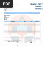 Air Conditioner Repair Service Invoice Template | PDF