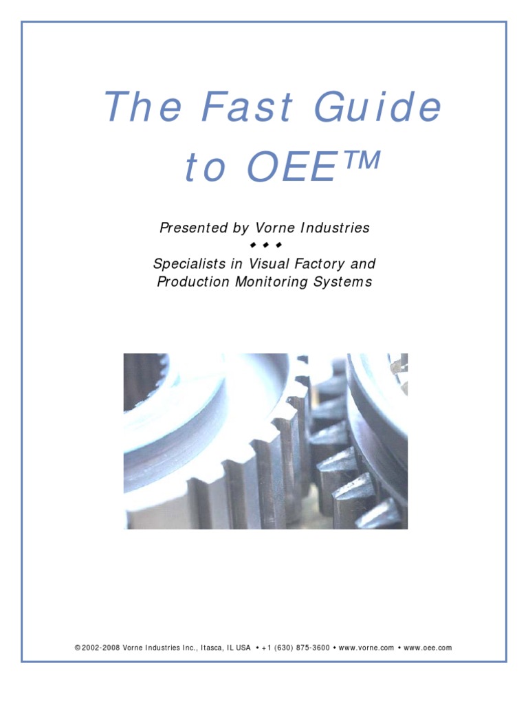 OEE Guide | PDF