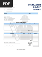 Pharmacy Invoice Template | PDF