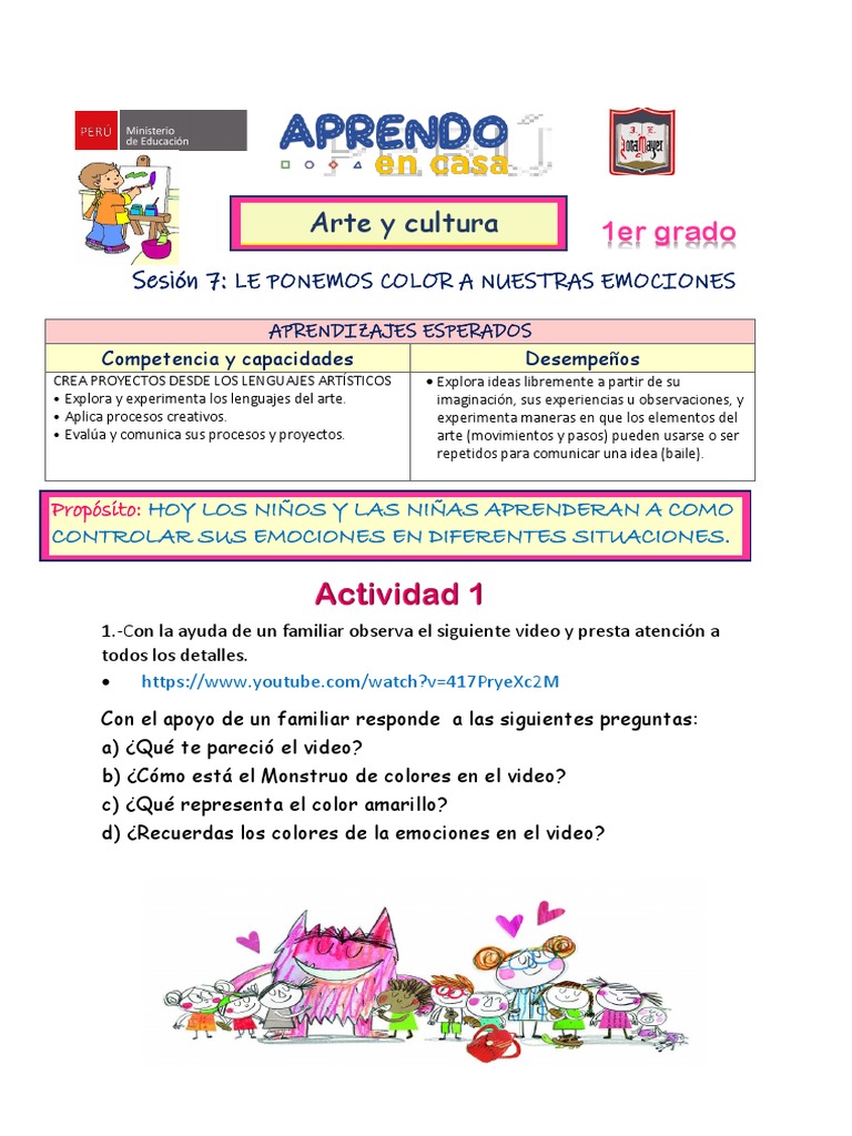 Arte 7 | PDF | Las emociones | Dibujo