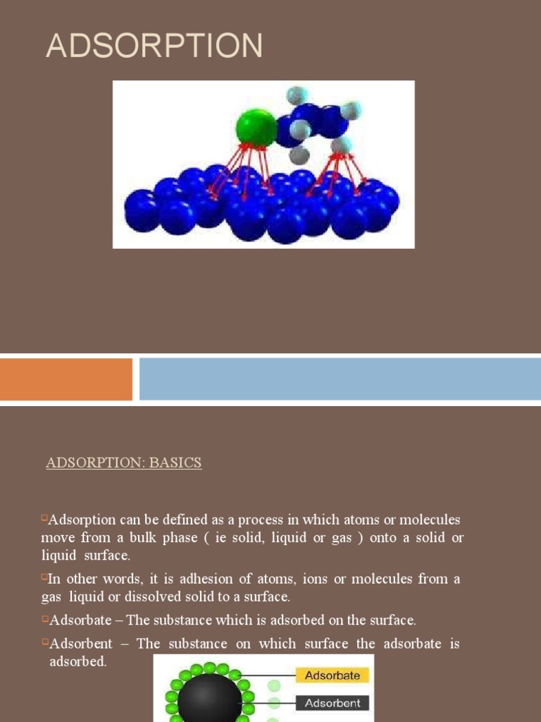 Adsorption | PDF | Adsorption | Building Engineering