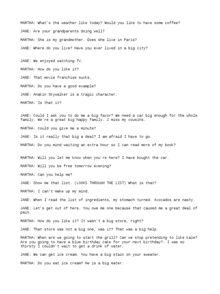 Terrible Movie Script | PDF