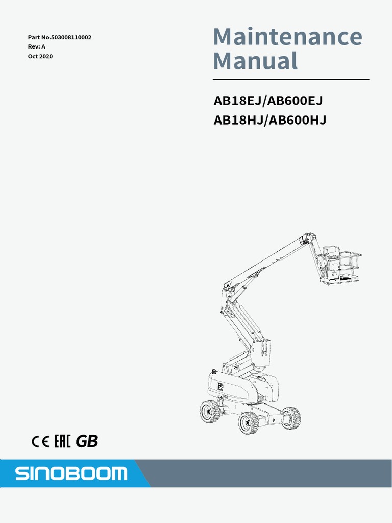 AB18EJ&18HJ Maintenance Manual | PDF | Wound | Wind Speed