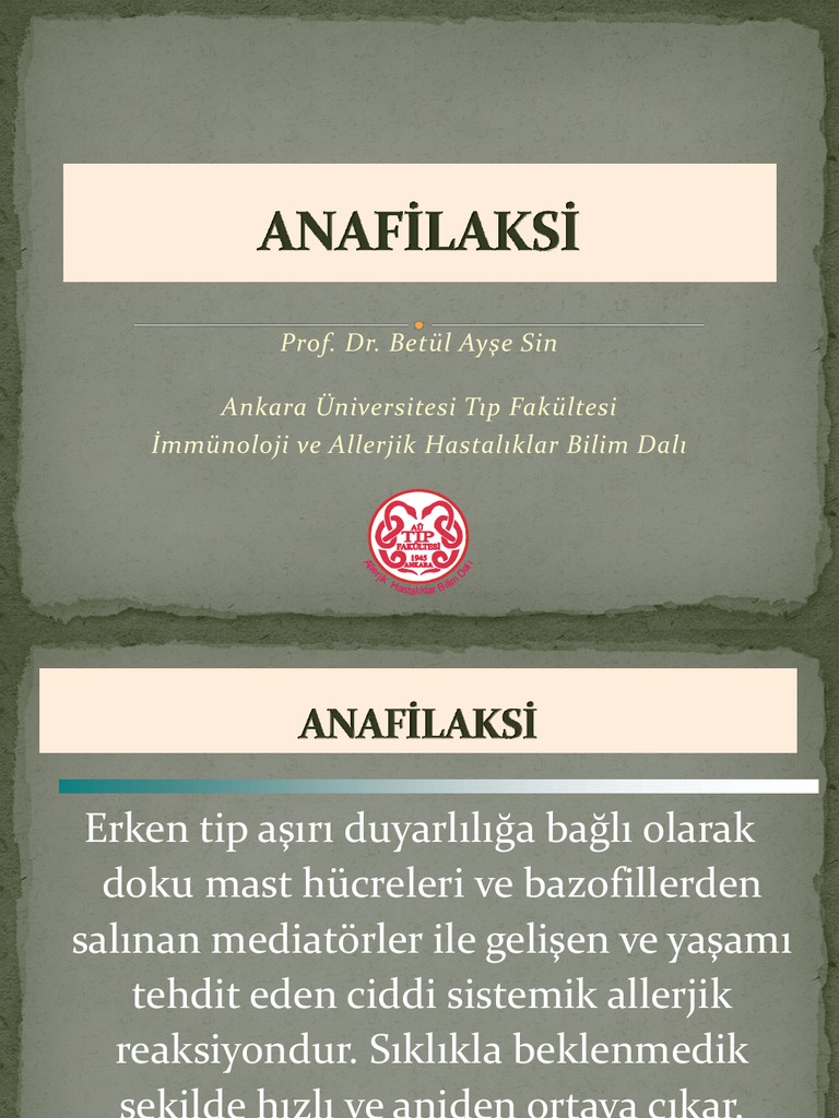 Anafilaksi | PDF