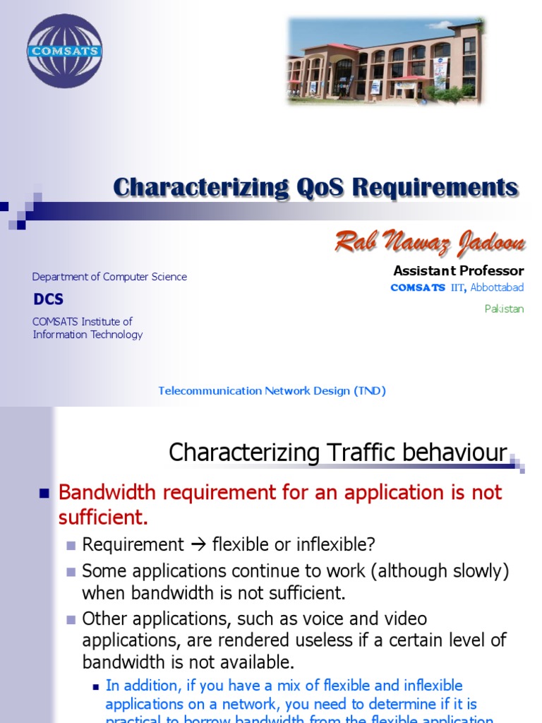Analyzing QoS in Network Traffic Design | PDF | Quality Of Service ...