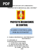 Proyecto Carro Arduino | PDF | Arduino | Bluetooth