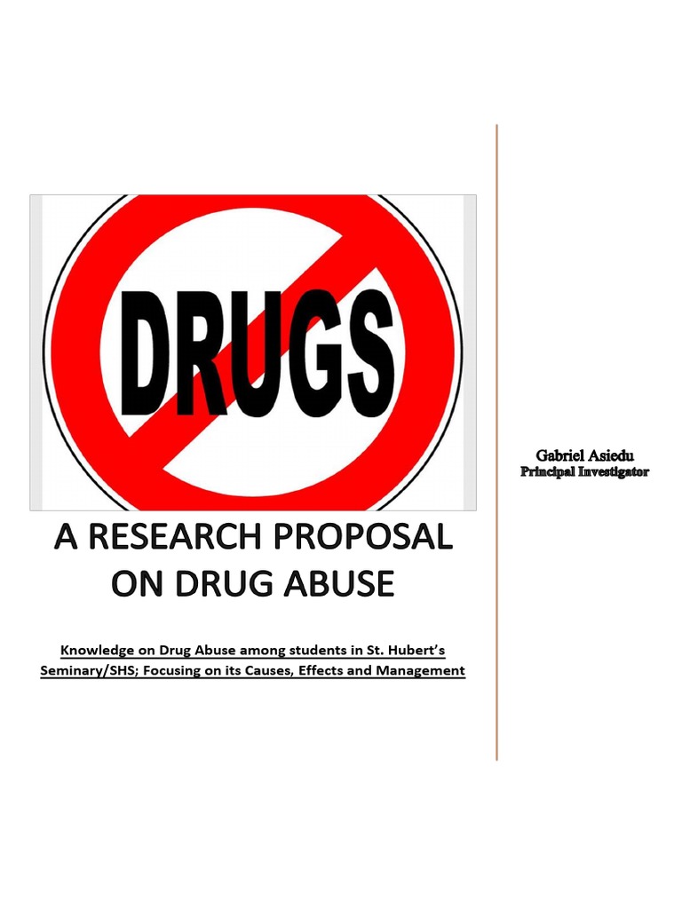 Research On Drug Abuse in St. Hubert | PDF | Substance Abuse | Sample ...
