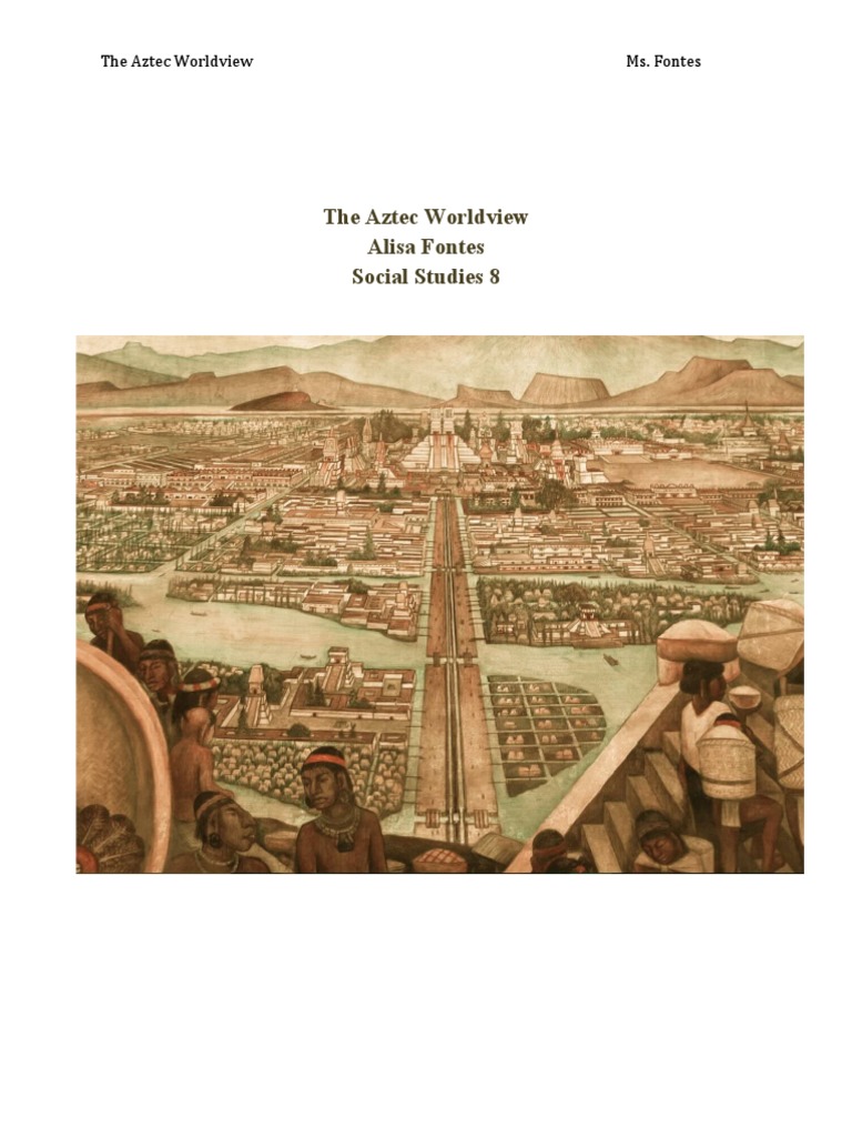 Aztec Unit Plan | PDF | Psychological Concepts | Human Nature