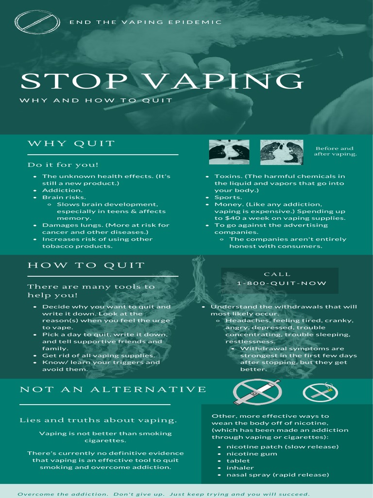 Emily White - Stop Vaping | PDF | Electronic Cigarette | Cigarette