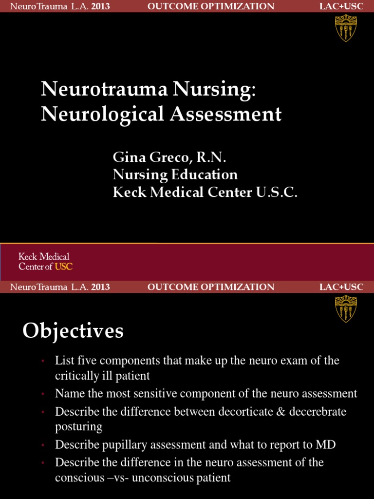 Neurological Assessment Nursing Exc | PDF