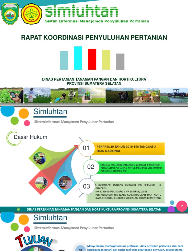 Data dan Pengelolaan SIMLUHTAN 2023 | PDF