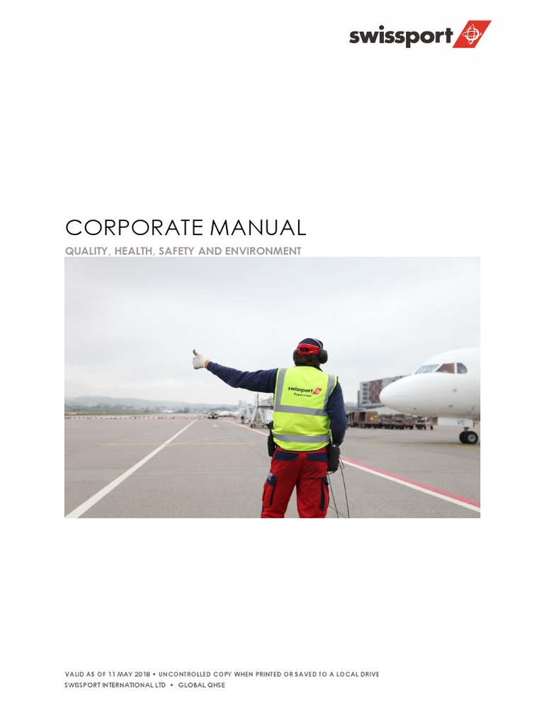 Corporate QHSE Manual | PDF | Safety | Iso 9000