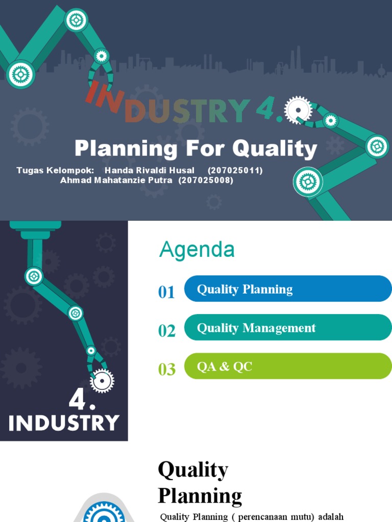 Tugas Kelompok Planning For Quality | PDF