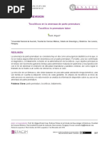 PDF Farmacos+Uteroinhibidores+ (Tocoliticos) | PDF | Parto | Hipertensión