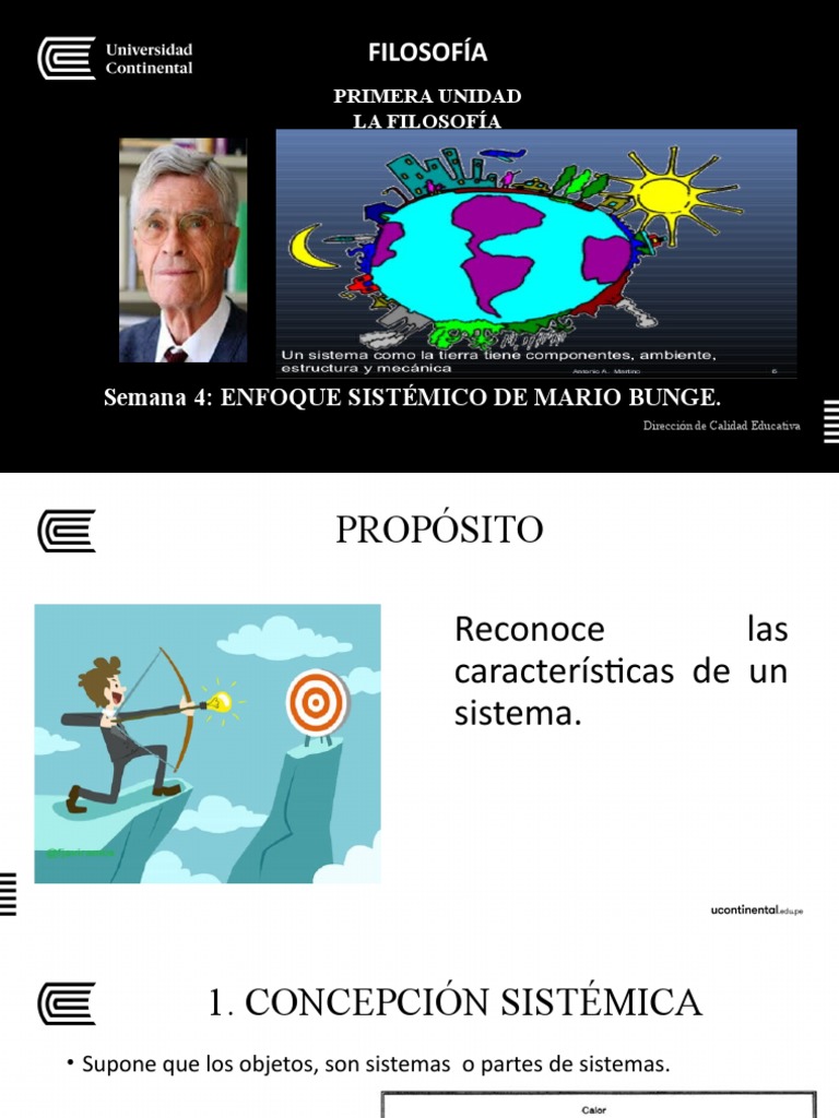El Enfoque Sistémico de Mario Bunge | PDF