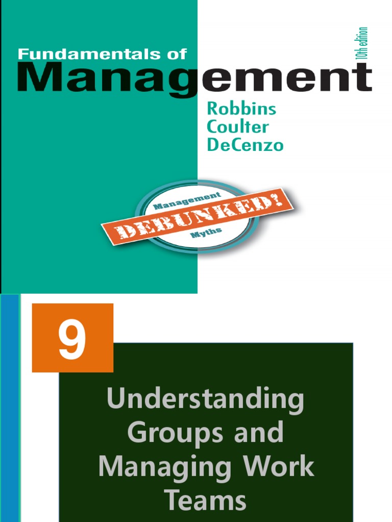 Understanding Groups and Managing Work Teams | PDF | Group Cohesiveness ...