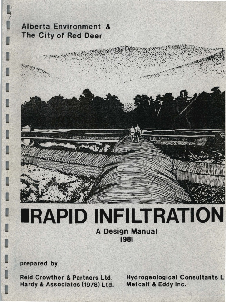 Rapid Infiltration Design Maual-1981 | PDF | Sewage Treatment | Soil