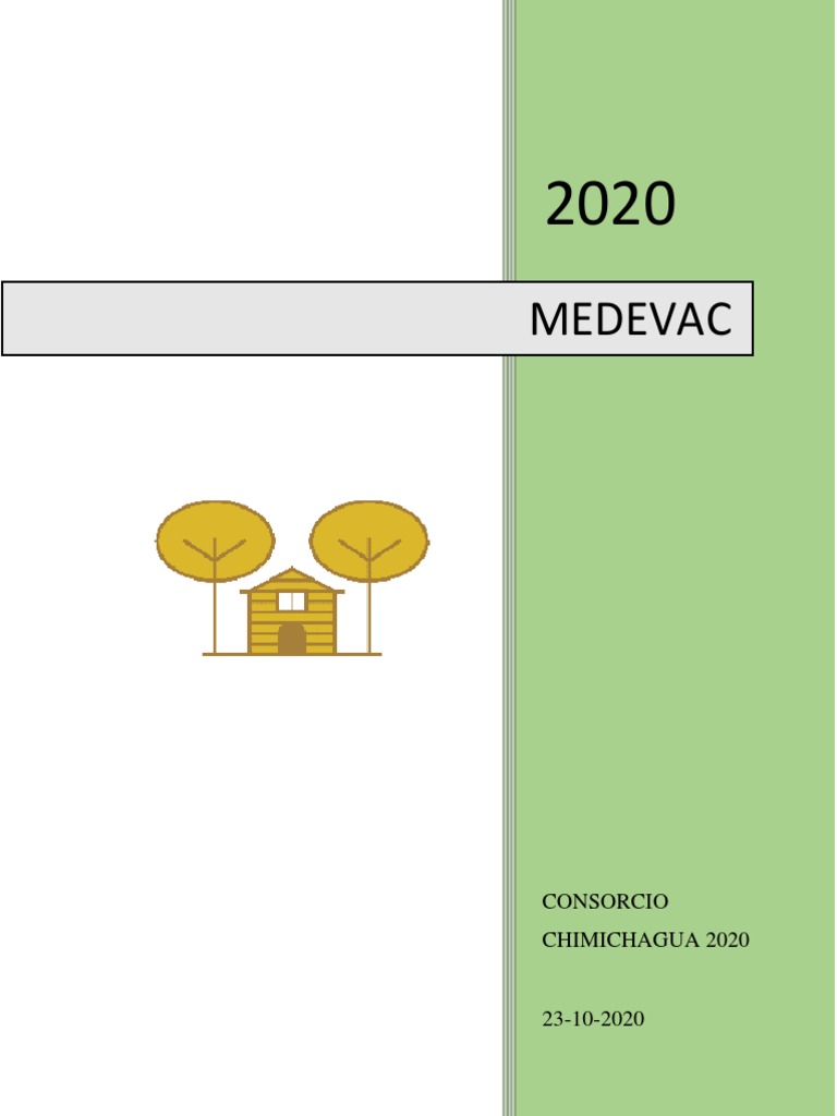 Plan de Evacuación Médica MEDEVAC | PDF | Lesión | Primeros auxilios